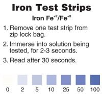 Iron Test Strip Products in UAE | Najem Al-Shahab